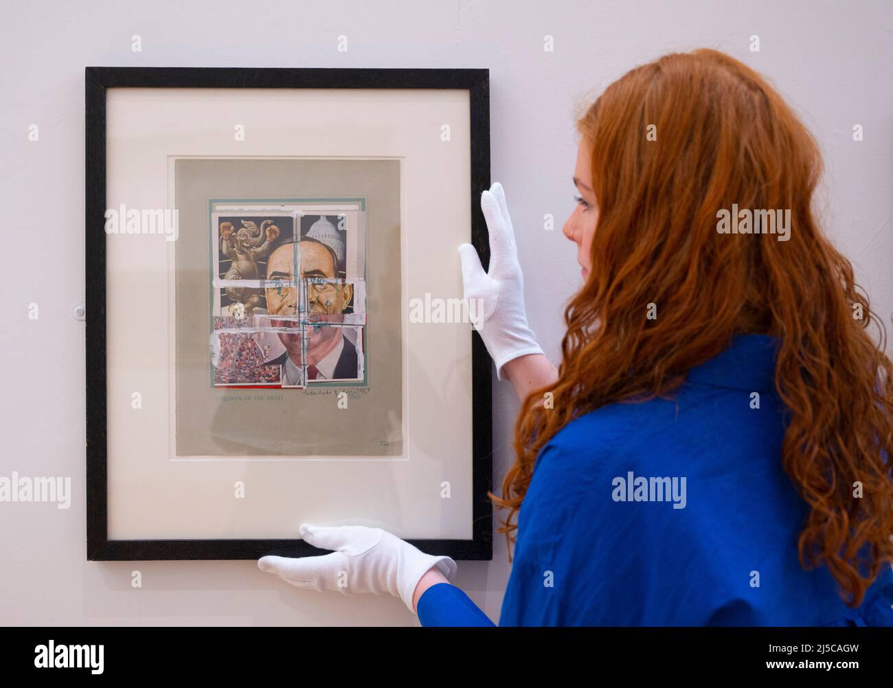 The Lightbox, Woking, UK. 22 April 2022. A Window into Scottish Art ...