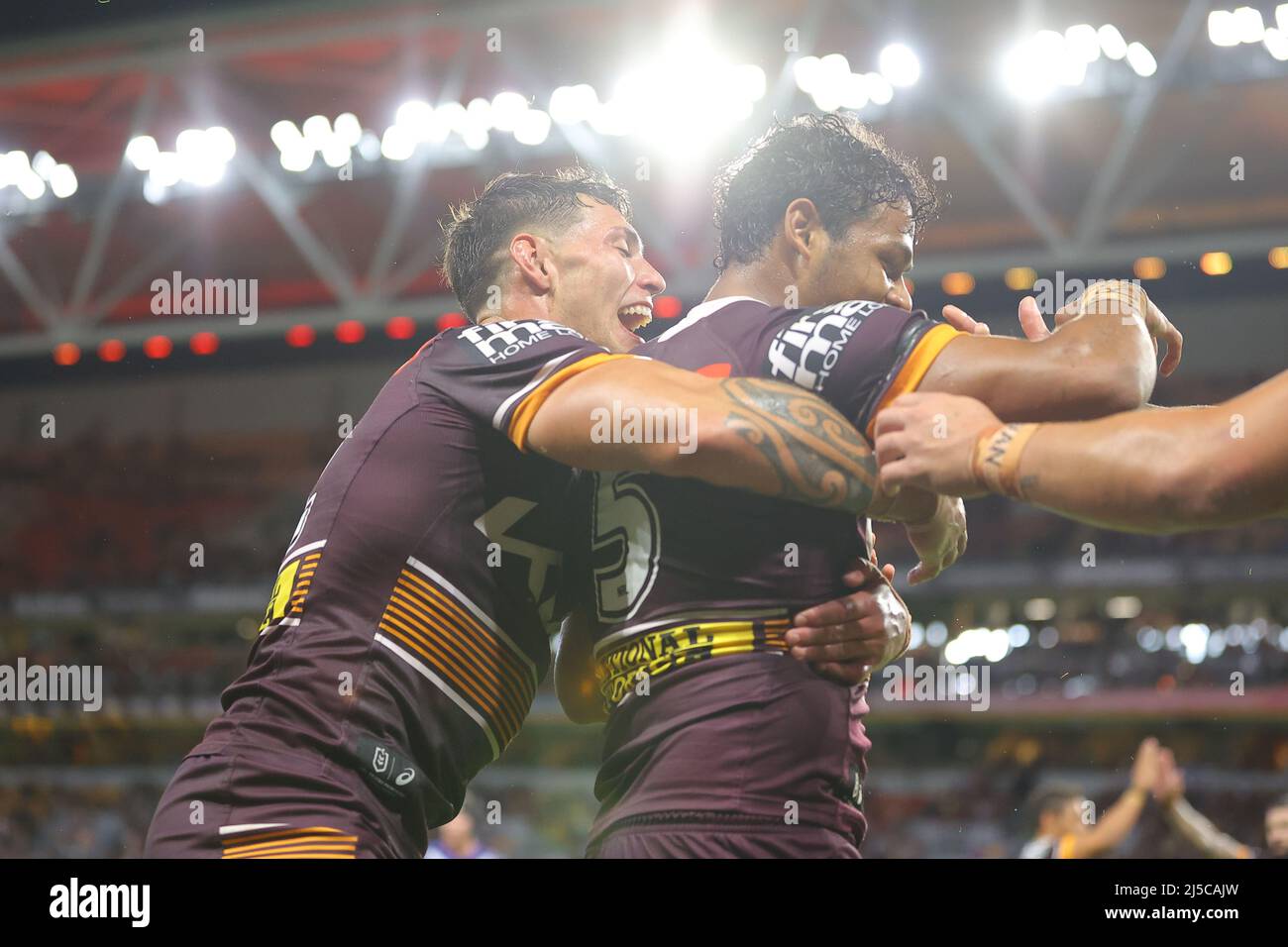 National rugby league suncorp hi-res stock photography and images - Alamy