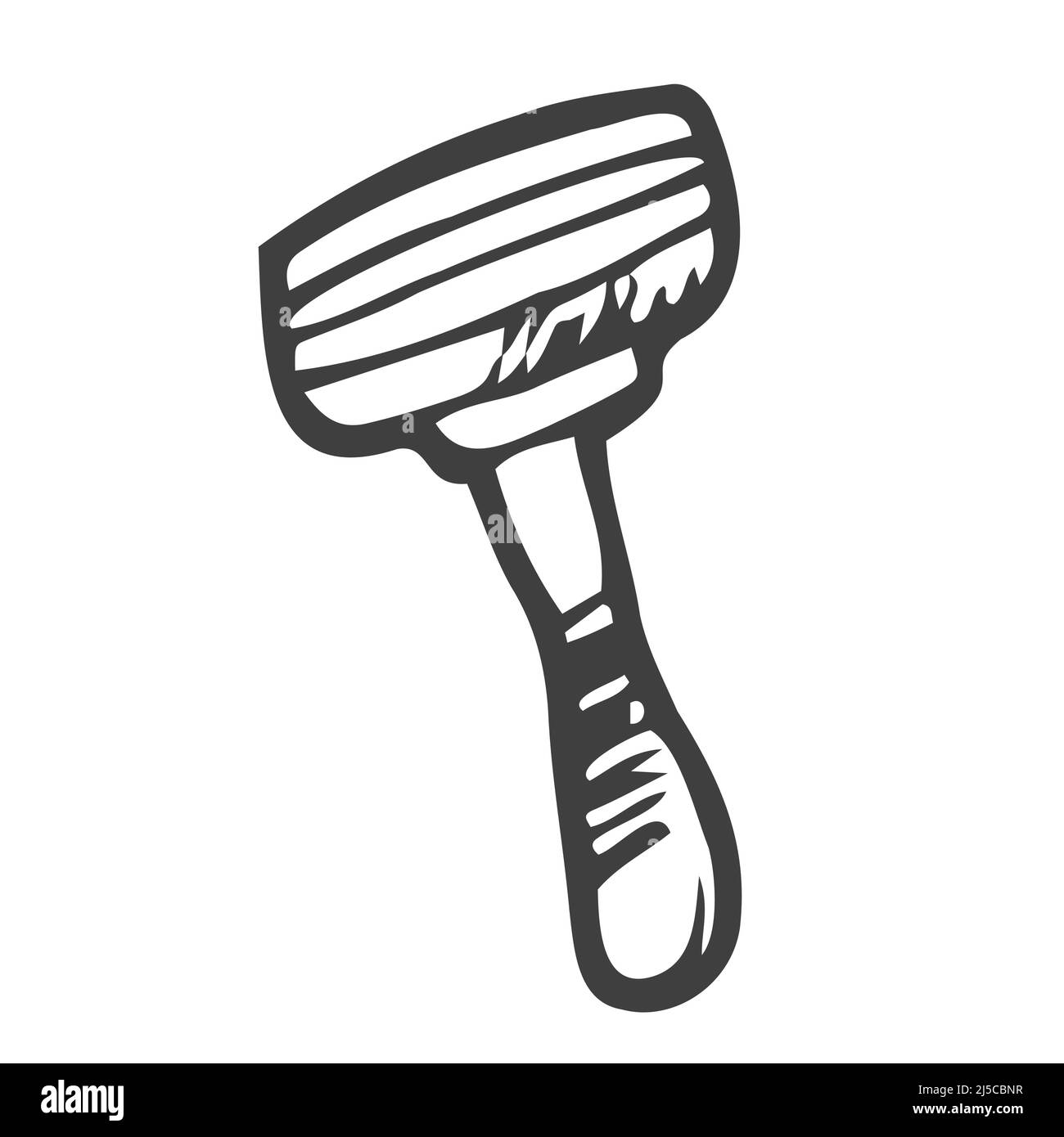 Vector hand drawn Razor outline doodle icon. Razor sketch illustration ...