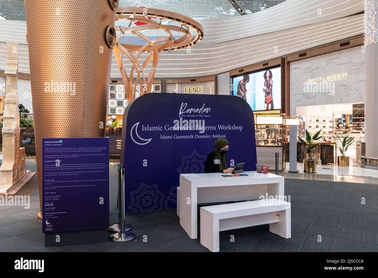 Istanbul, Turkey - April 21,2022: General view of Istanbul ...
