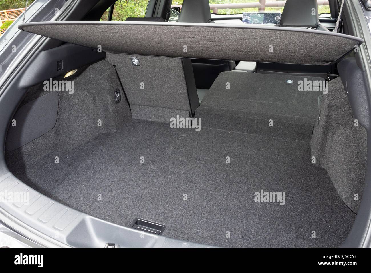 Hong Kong, China Feb 24 , 2022 : Lexus UX300e 2022 Trunk Feb 24 2022 in ...