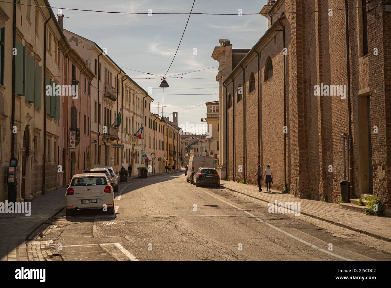 Rovigo, Italy 22 April 2022: Rovigo city center in a sunny day Stock ...