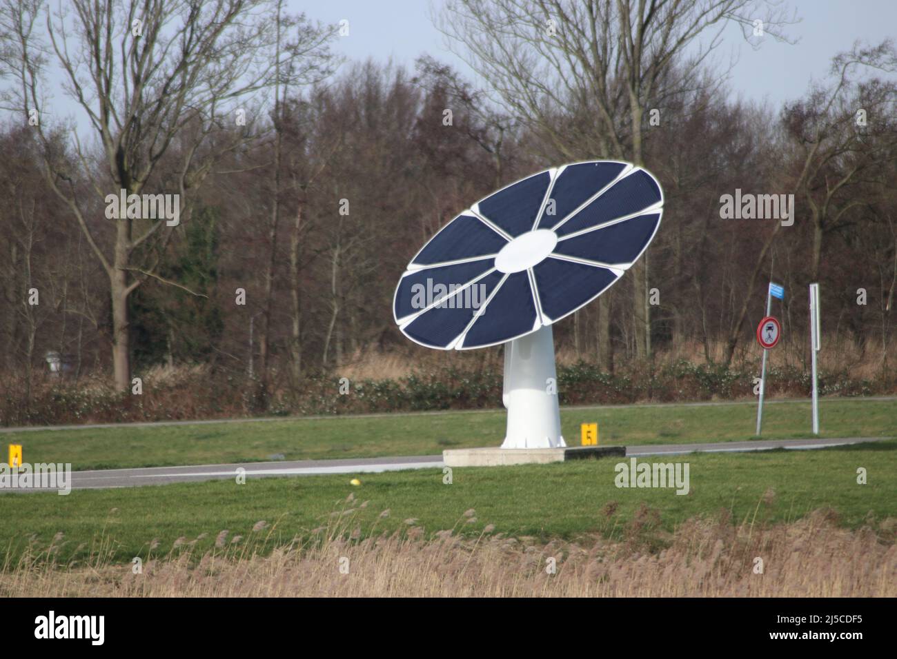 The Eendragtspolder polder area in Zuidplas (Zevenhuizen Stock Photo ...