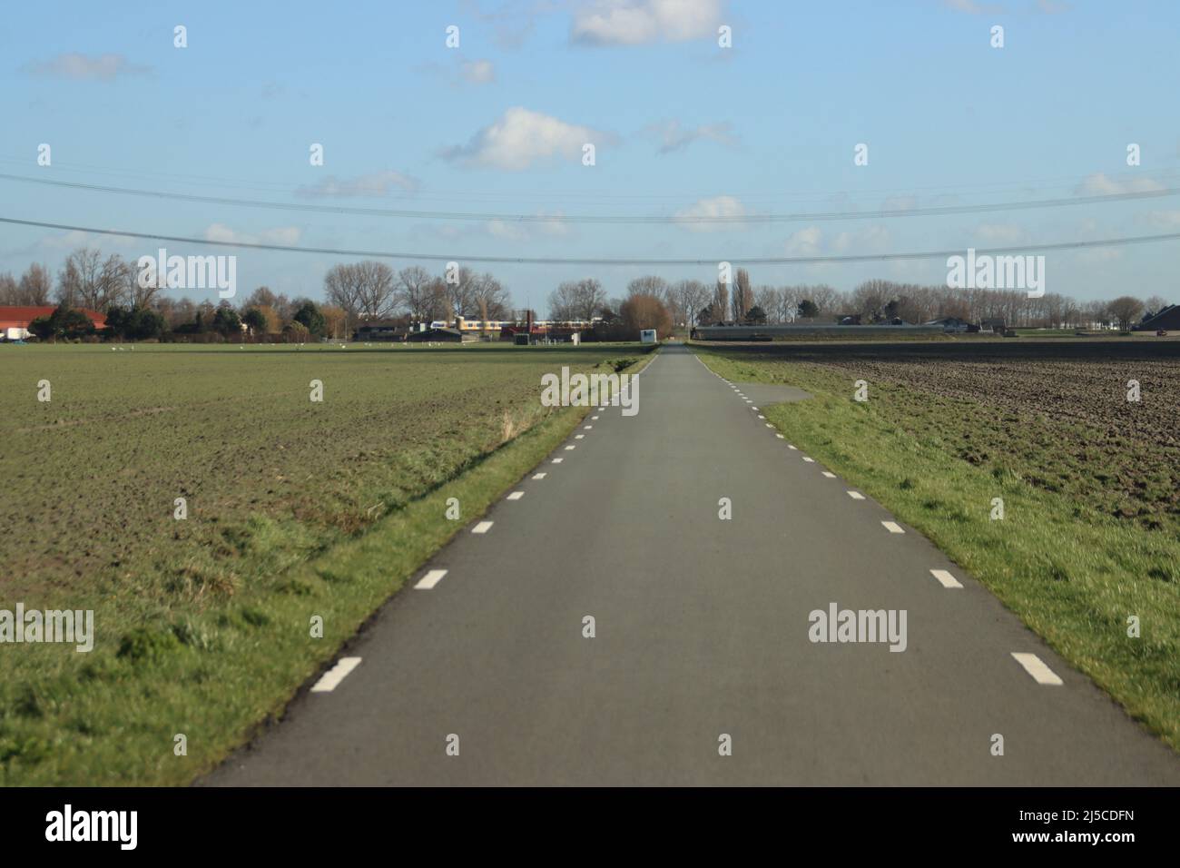 The Eendragtspolder polder area in Zuidplas (Zevenhuizen Stock Photo ...