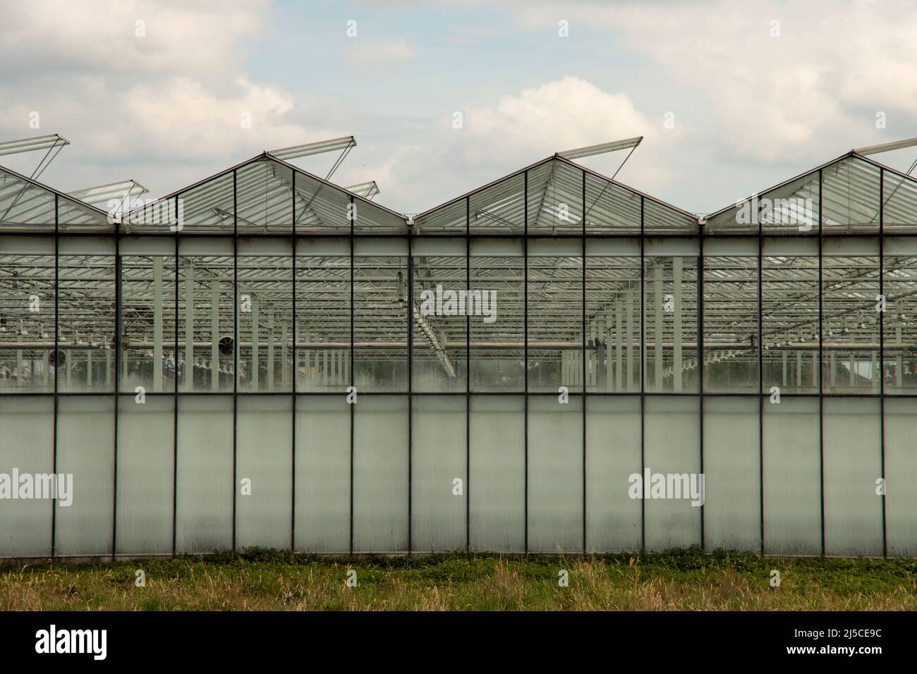 The Eendragtspolder polder area in Zuidplas (Zevenhuizen Stock Photo ...