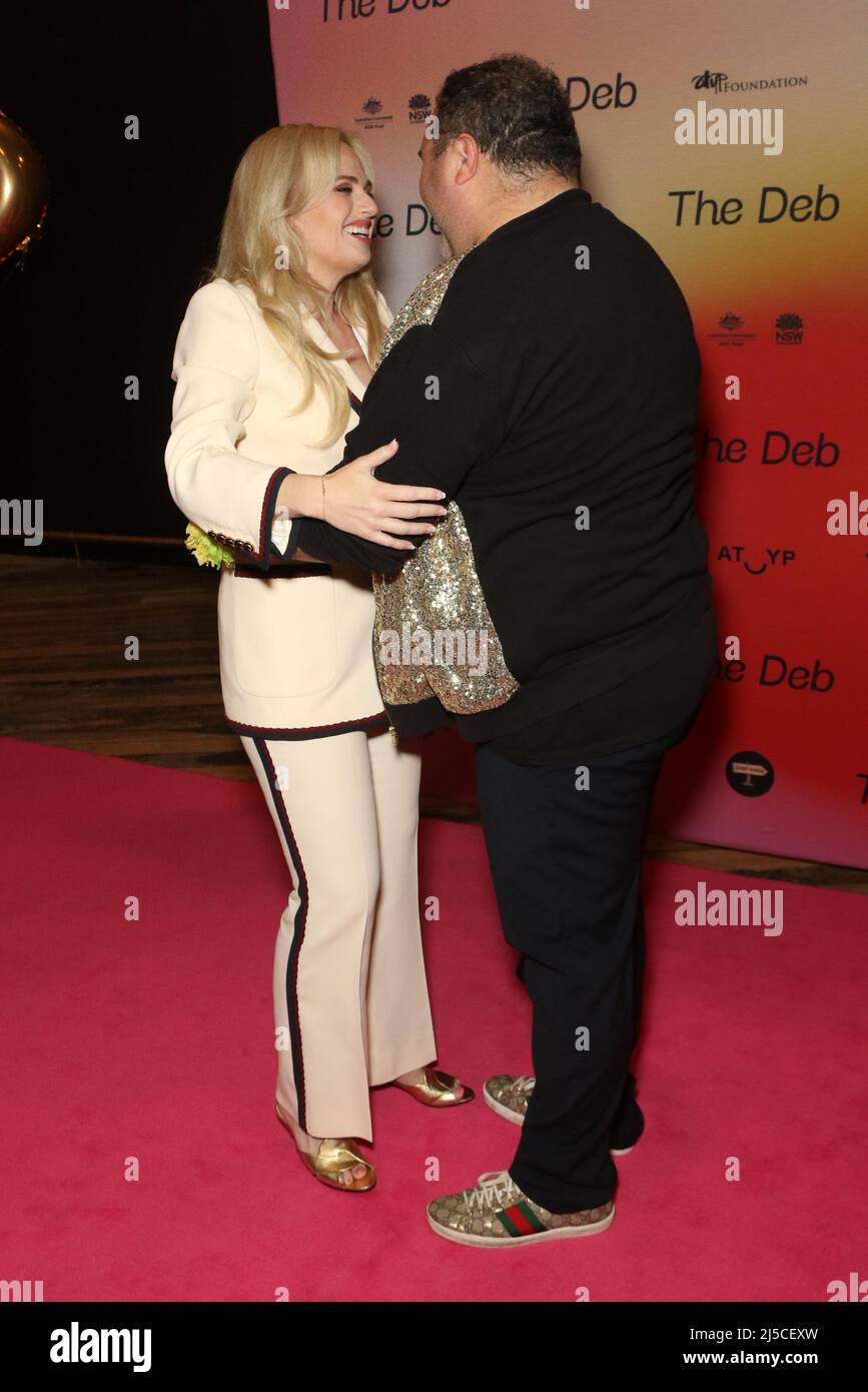 Sydney, Australia. 22nd April 2022. Red carpet arrivals at the world ...