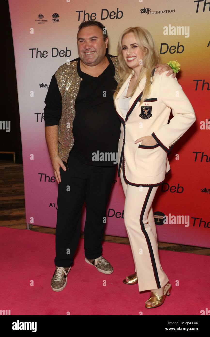 Sydney, Australia. 22nd April 2022. Red carpet arrivals at the world ...
