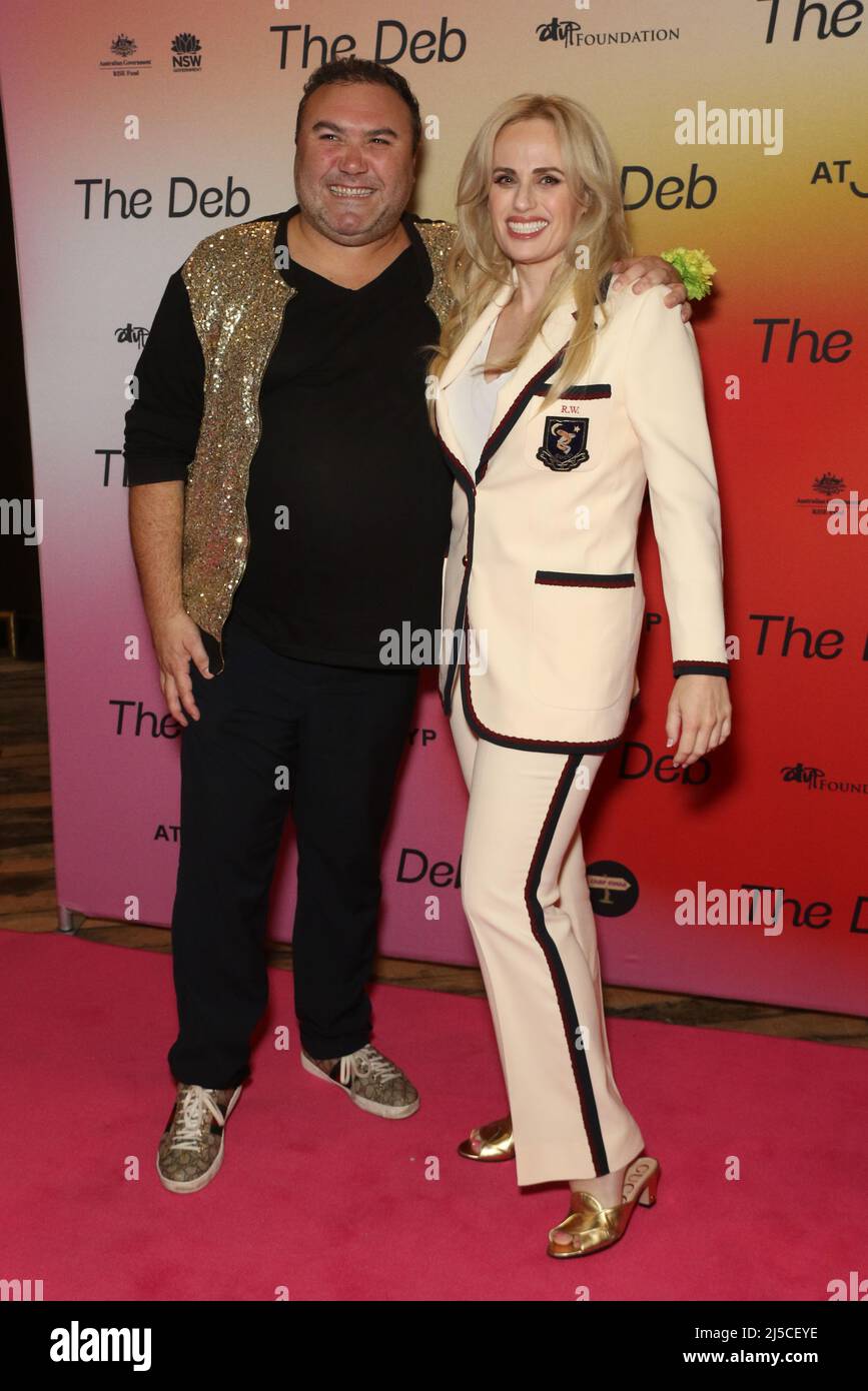 Sydney, Australia. 22nd April 2022. Red carpet arrivals at the world ...