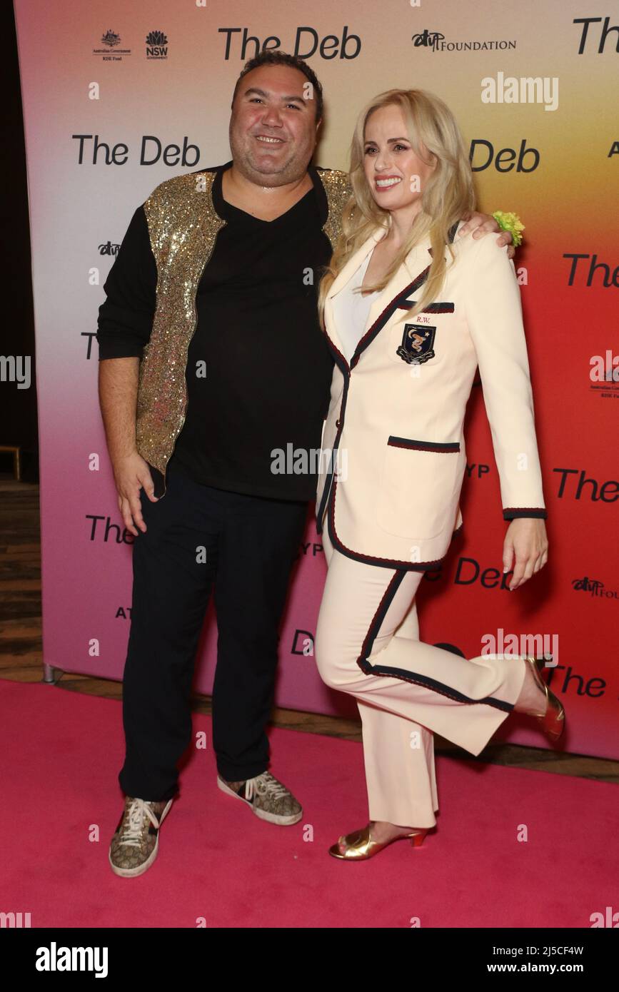 Sydney, Australia. 22nd April 2022. Red carpet arrivals at the world ...