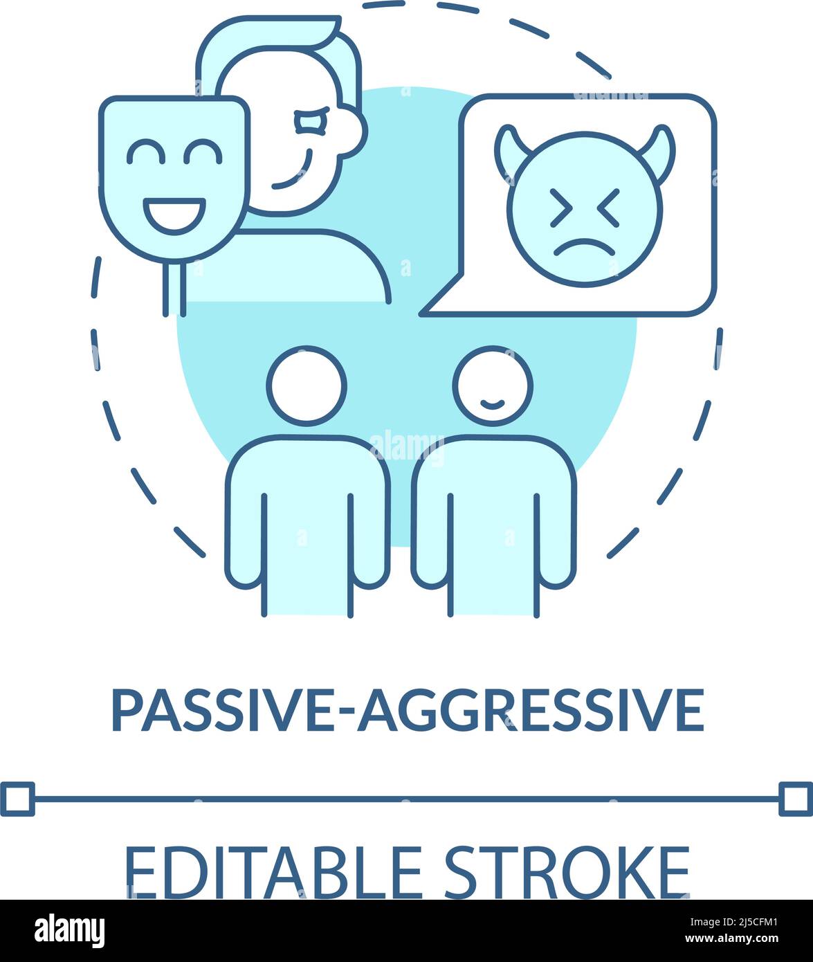 Aggressive irritated Stock Vector Images - Alamy