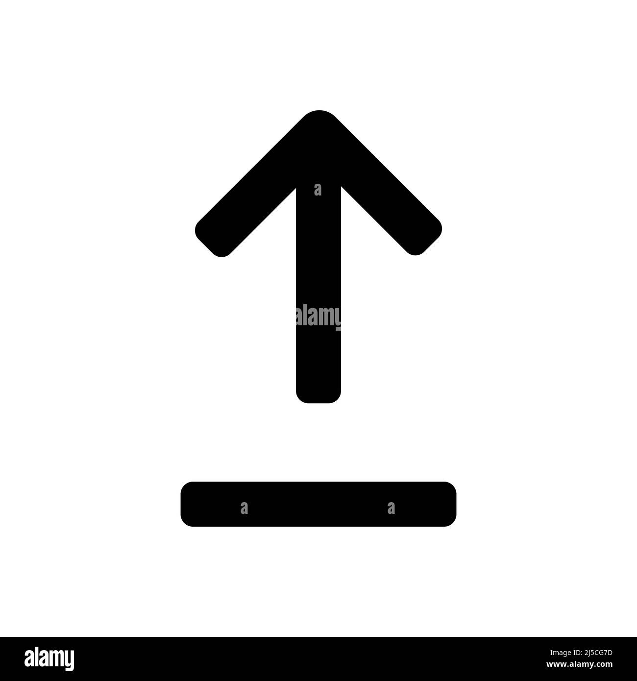 Upload icon icon Black and White Stock Photos & Images - Alamy