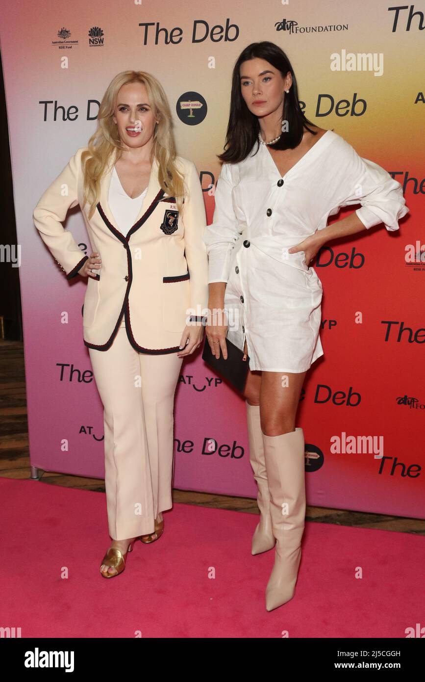 Sydney, Australia. 22nd April 2022. Red carpet arrivals at the world ...