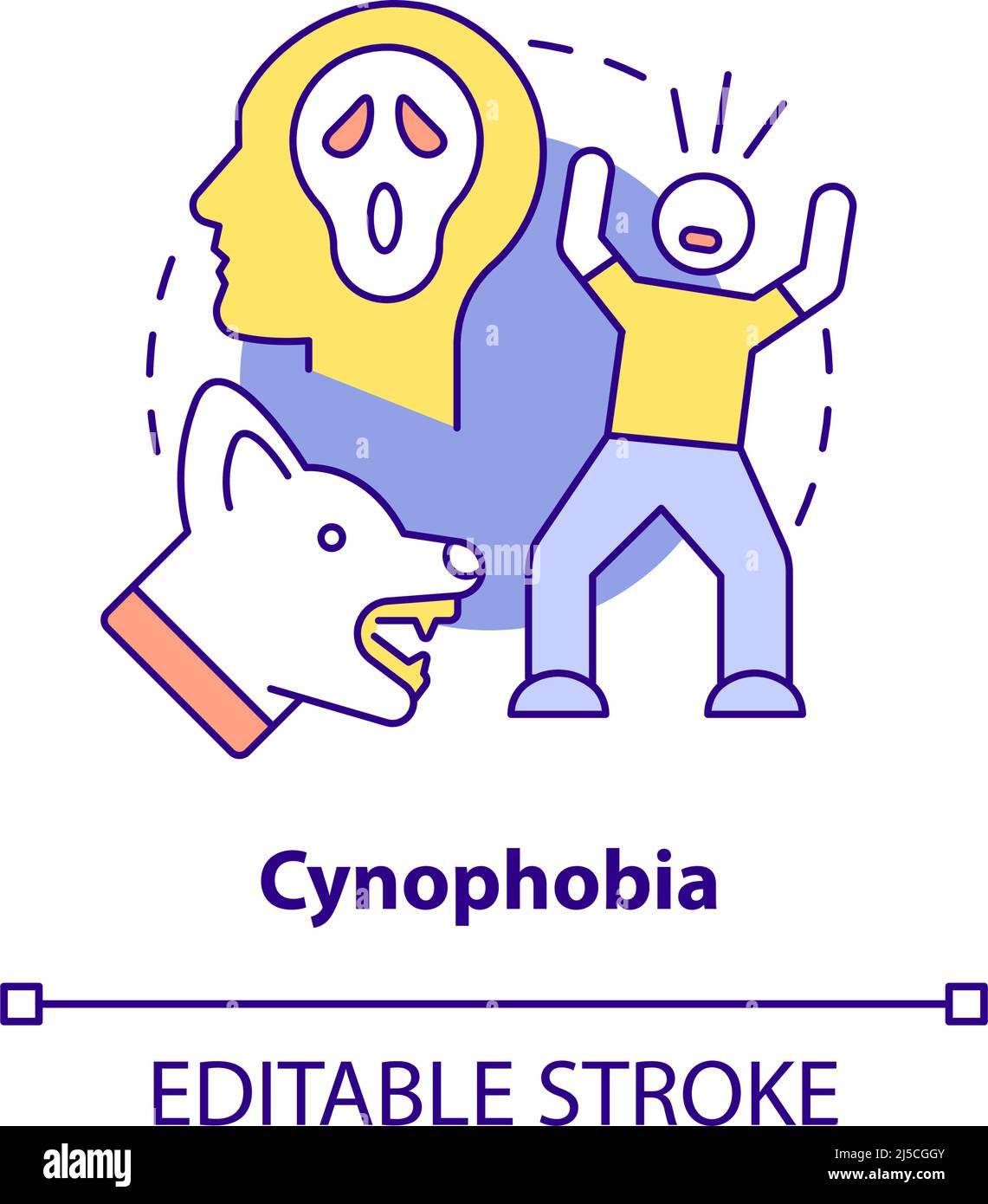 Cynophobia hi-res stock photography and images - Alamy