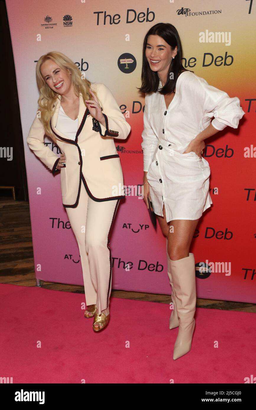 Sydney, Australia. 22nd April 2022. Red carpet arrivals at the world ...