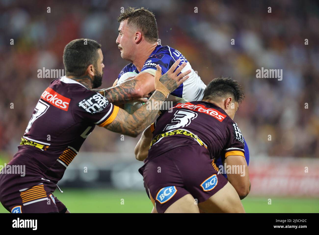 Brisbane, Australia. 22nd Apr, 2022. Adam Reynolds of the Brisbane ...