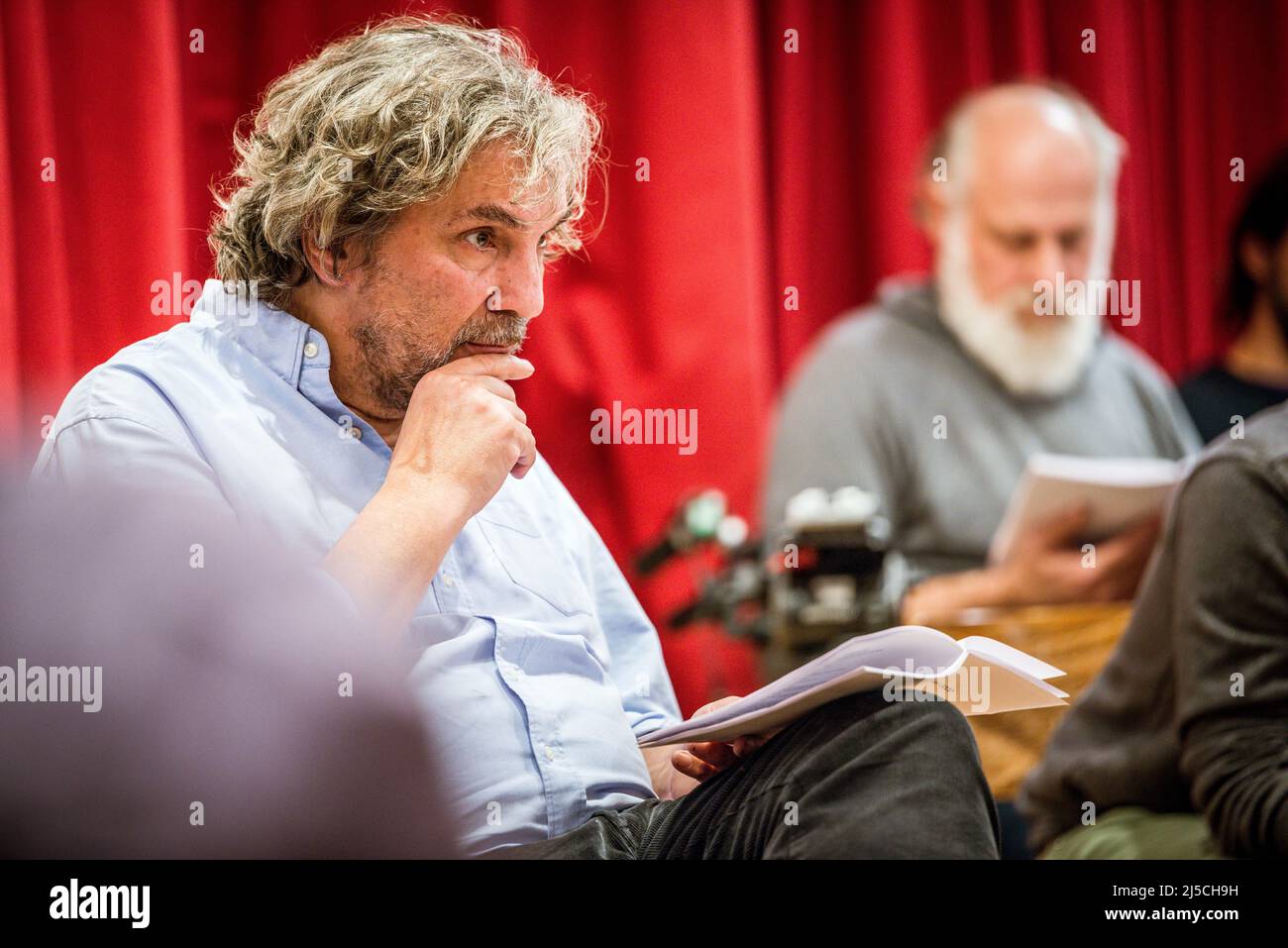 Christian Stückl at the first reading of the text of the Passion Play ...