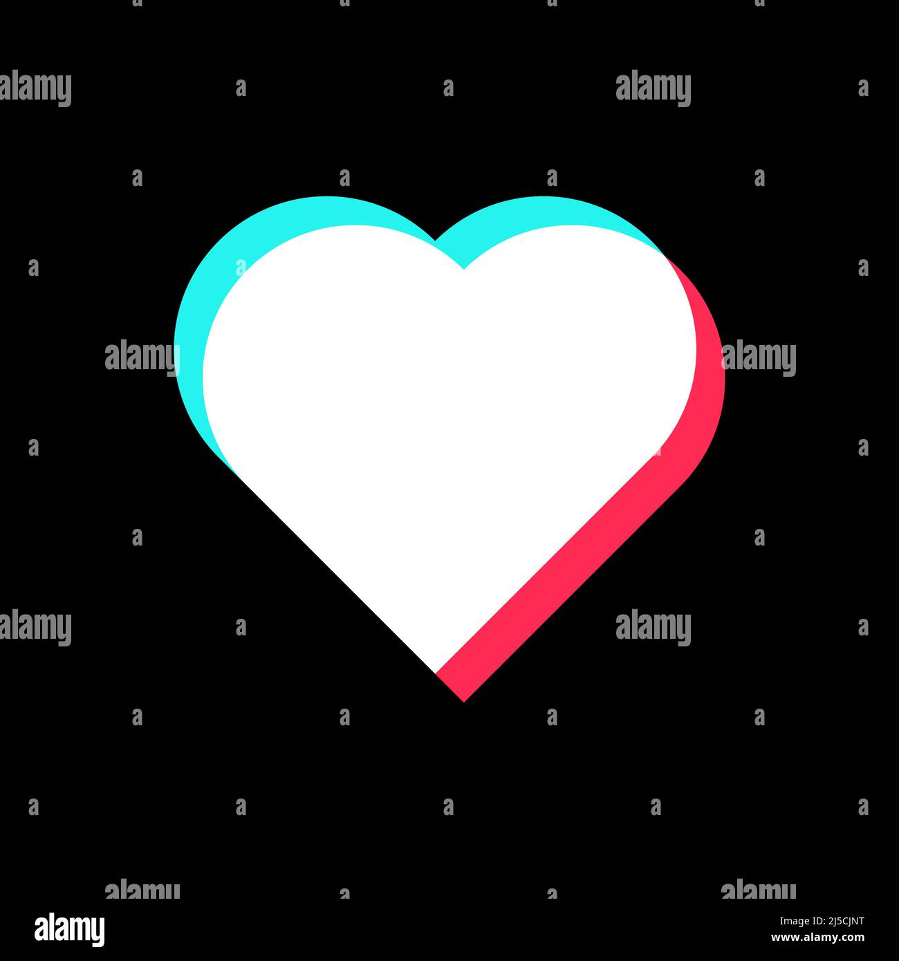 Logo vector tik tok Stock Vector Images - Alamy