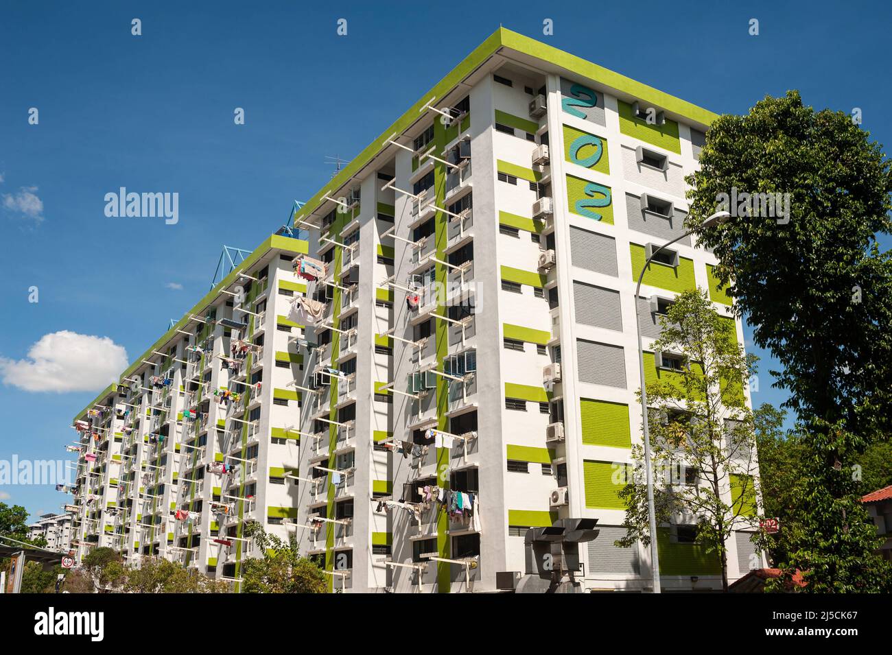 09.05.2020, Singapore, Republic of Singapore, Asia - View of typical ...