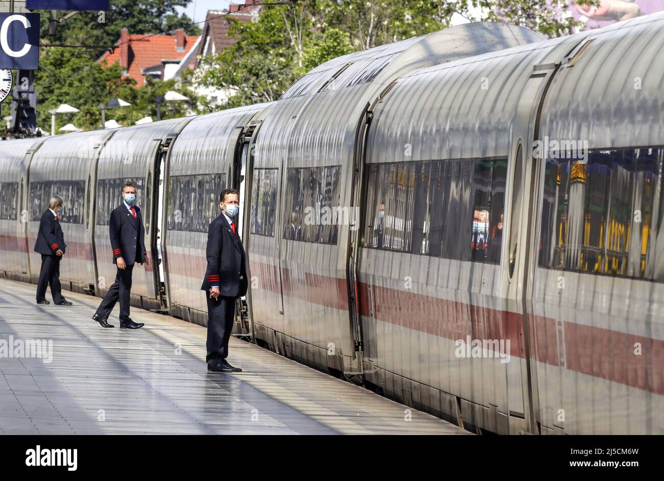 Train conductors germany hi-res stock photography and images - Alamy