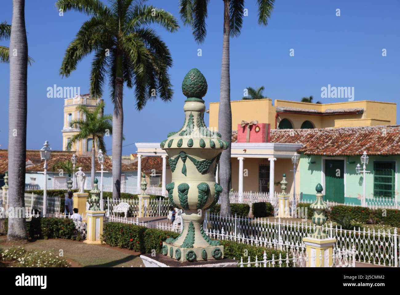 The main square in Trinidad, Cuba Stock Photo - Alamy
