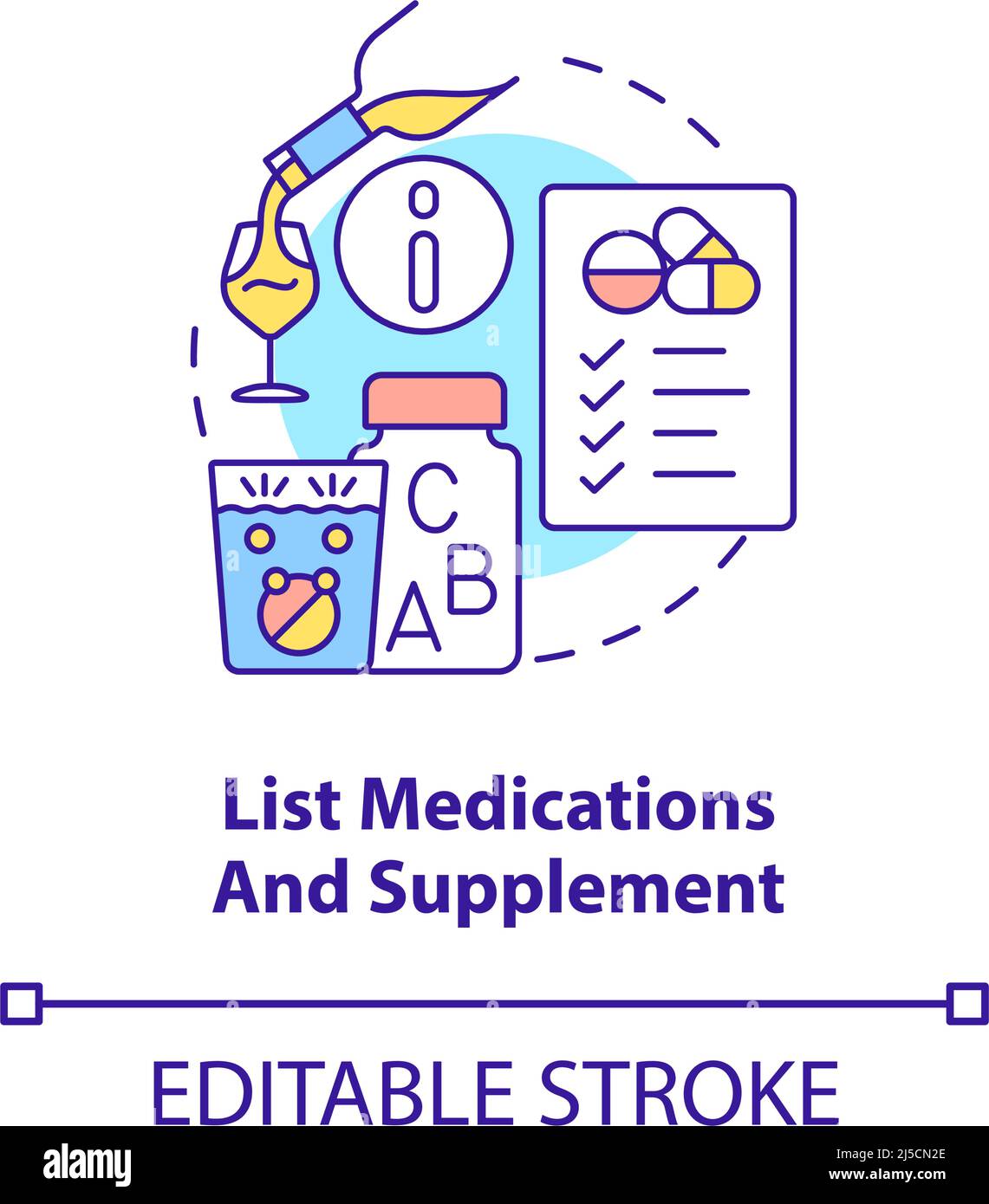 Appointment list Stock Vector Images - Alamy