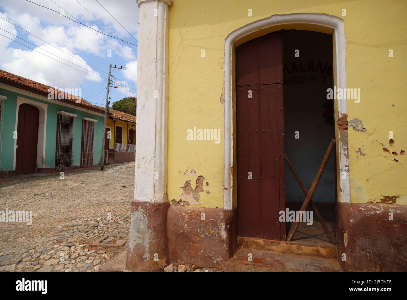 Colonial house in Trinidad, Cuba Stock Photo - Alamy