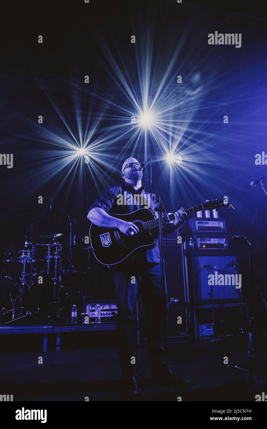 Copenhagen, Denmark. 21st Apr, 2022. Neofolk and martial industrial act ...