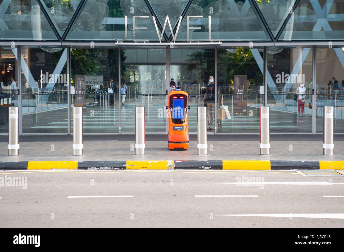 30.07.2020, Singapore, Republic of Singapore, Asia - An autonomous ...