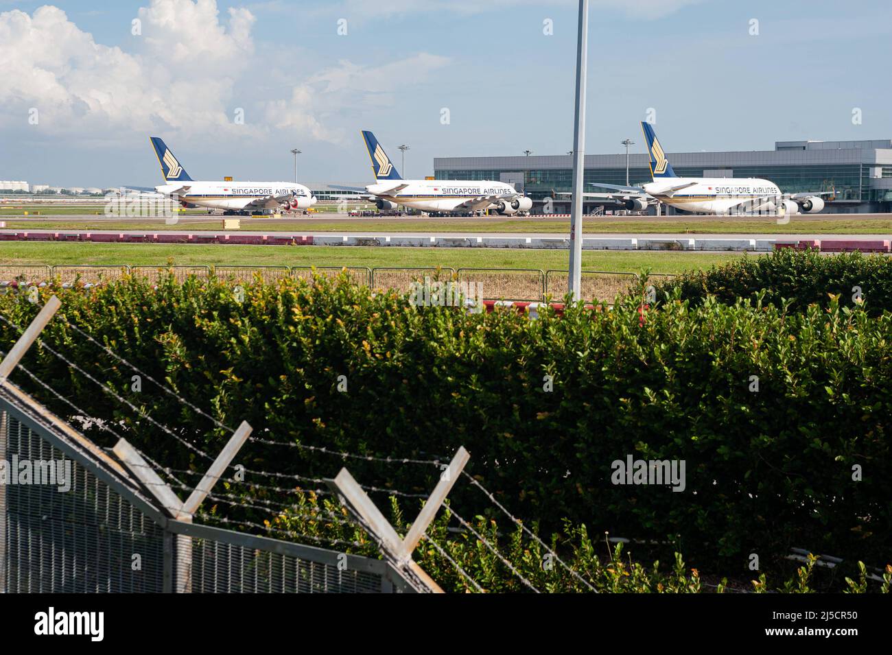 Aug. 28, 2020, Singapore, Republic of Singapore, Asia - Temporarily ...