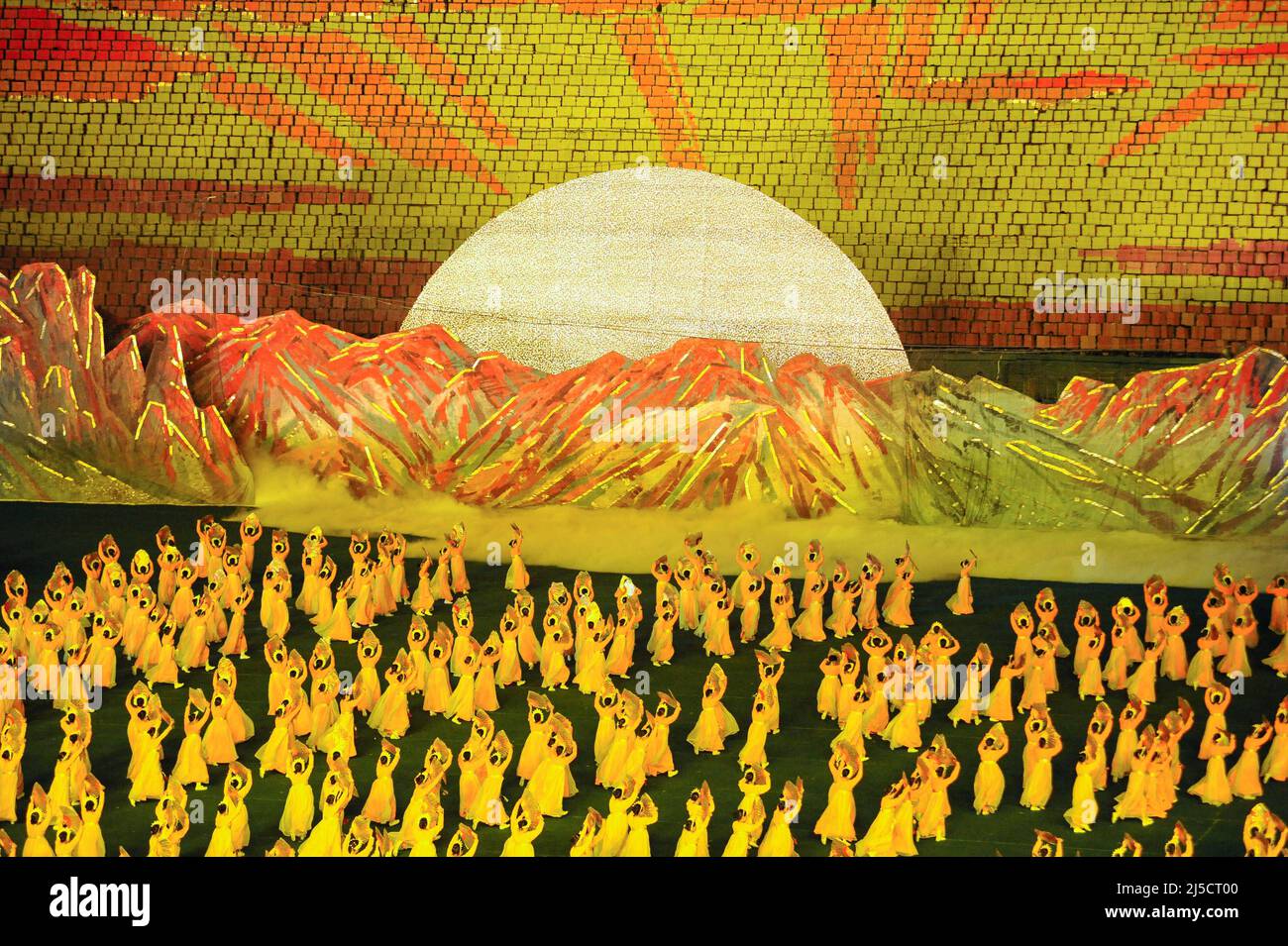 North korea propaganda poster juche hi-res stock photography and images ...