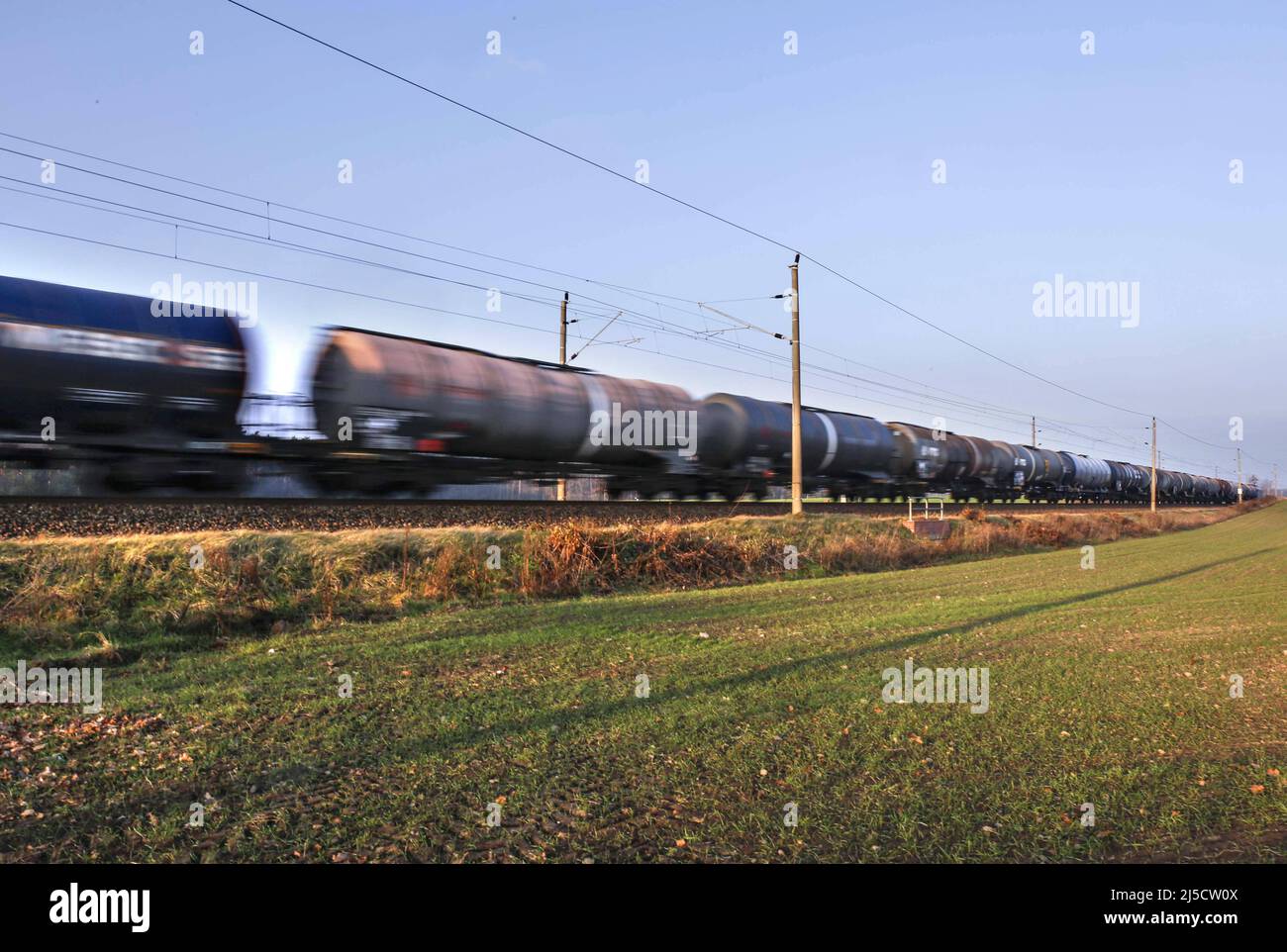 German cargo train hi-res stock photography and images - Alamy