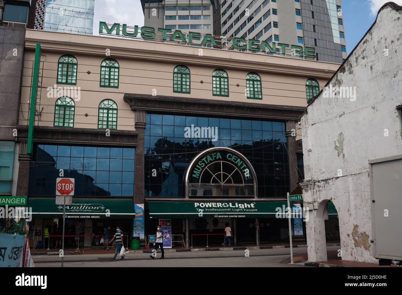 03/10/2021, Singapore, Republic of Singapore, Asia - Exterior view of ...