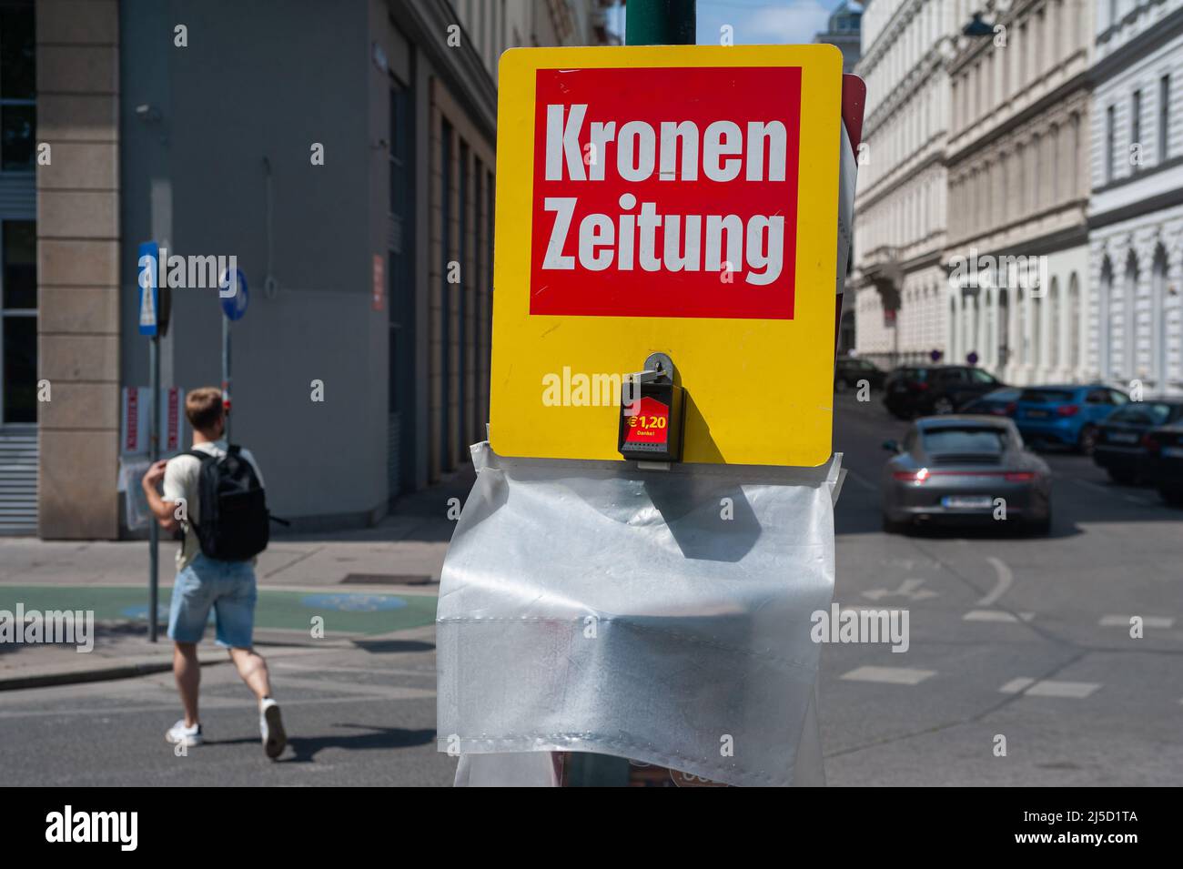 Krone zeitung newspaper street hi-res stock photography and images - Alamy