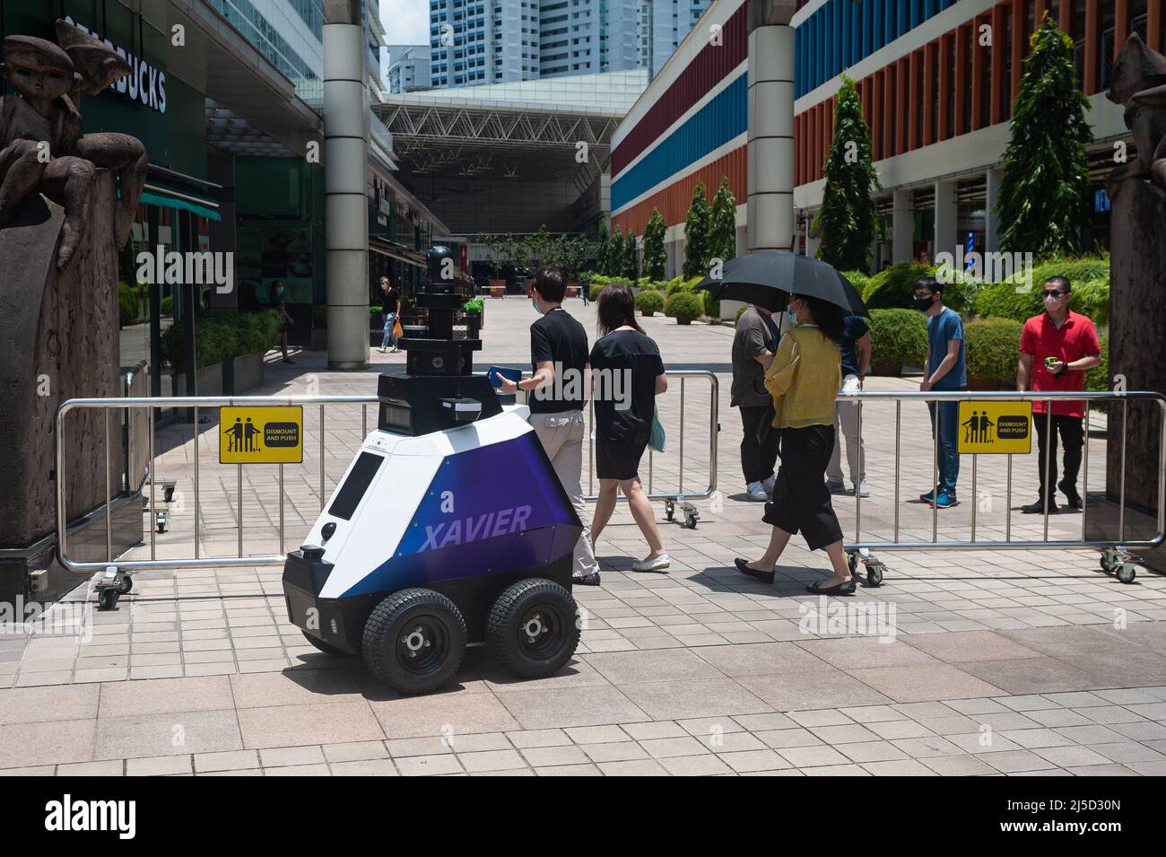 Sept. 15, 2021, Singapore, Republic of Singapore, Asia - An autonomous ...
