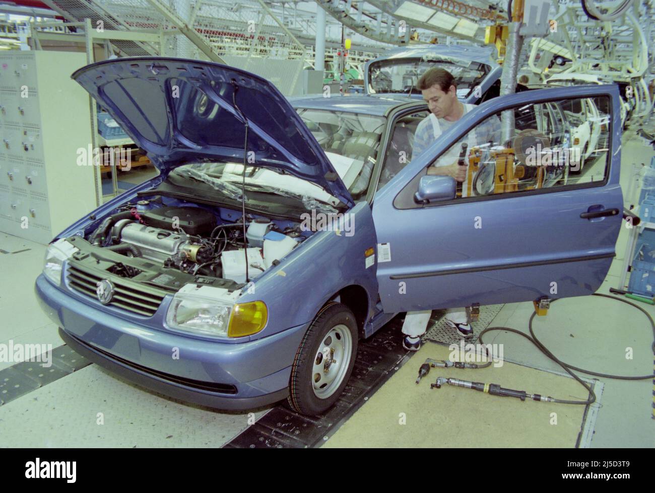 Wolfsburg, April 25, 1996 - Production of the Volkswagen Polo at the VW ...