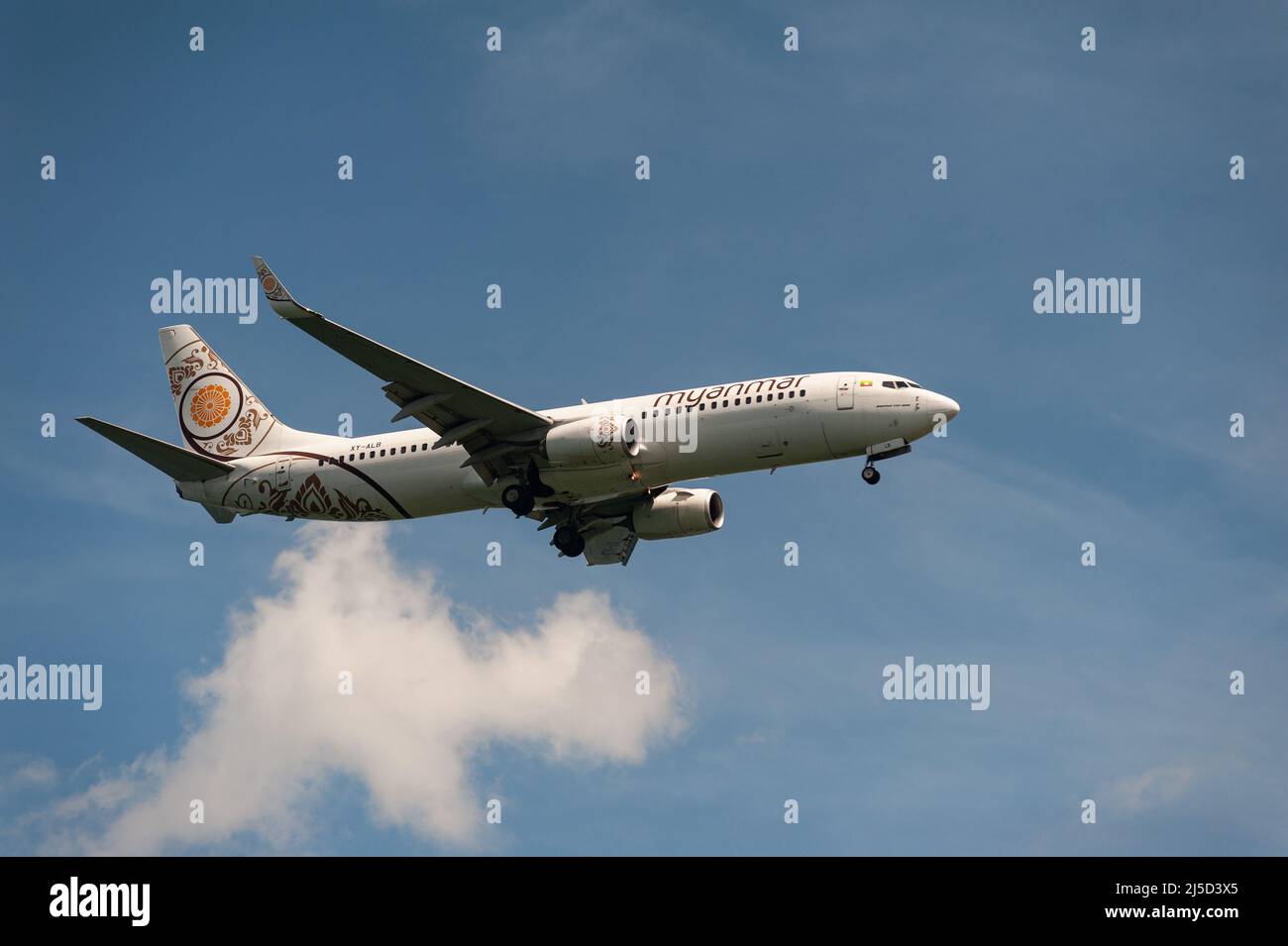 Nov. 29, 2021, Singapore, Republic of Singapore, Asia - A Myanmar ...