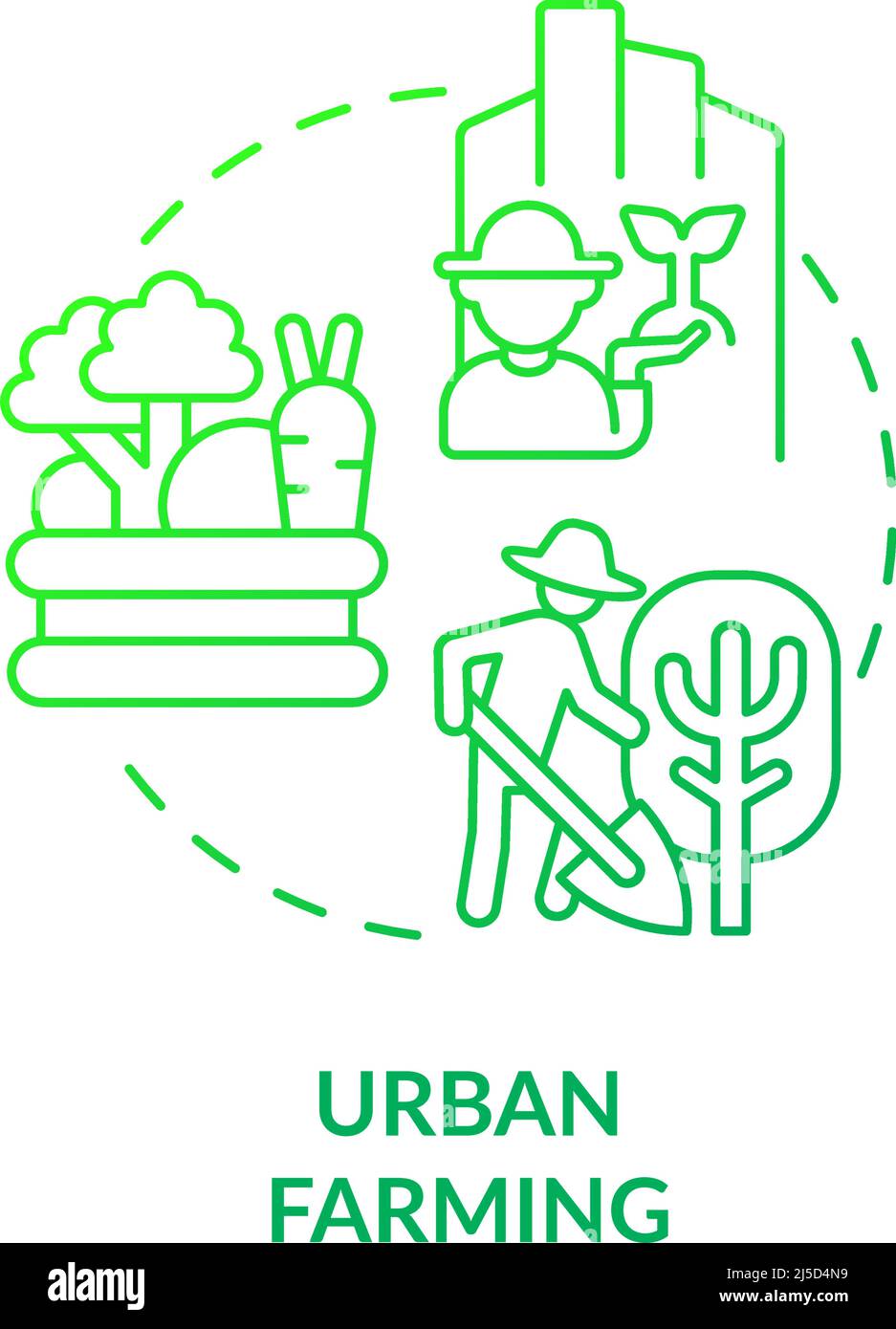 Sustainable farming project Stock Vector Images - Alamy