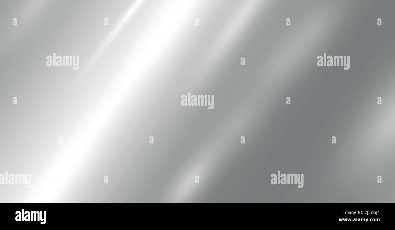 Stylish panoramic background silver steel metal texture - Vector ...