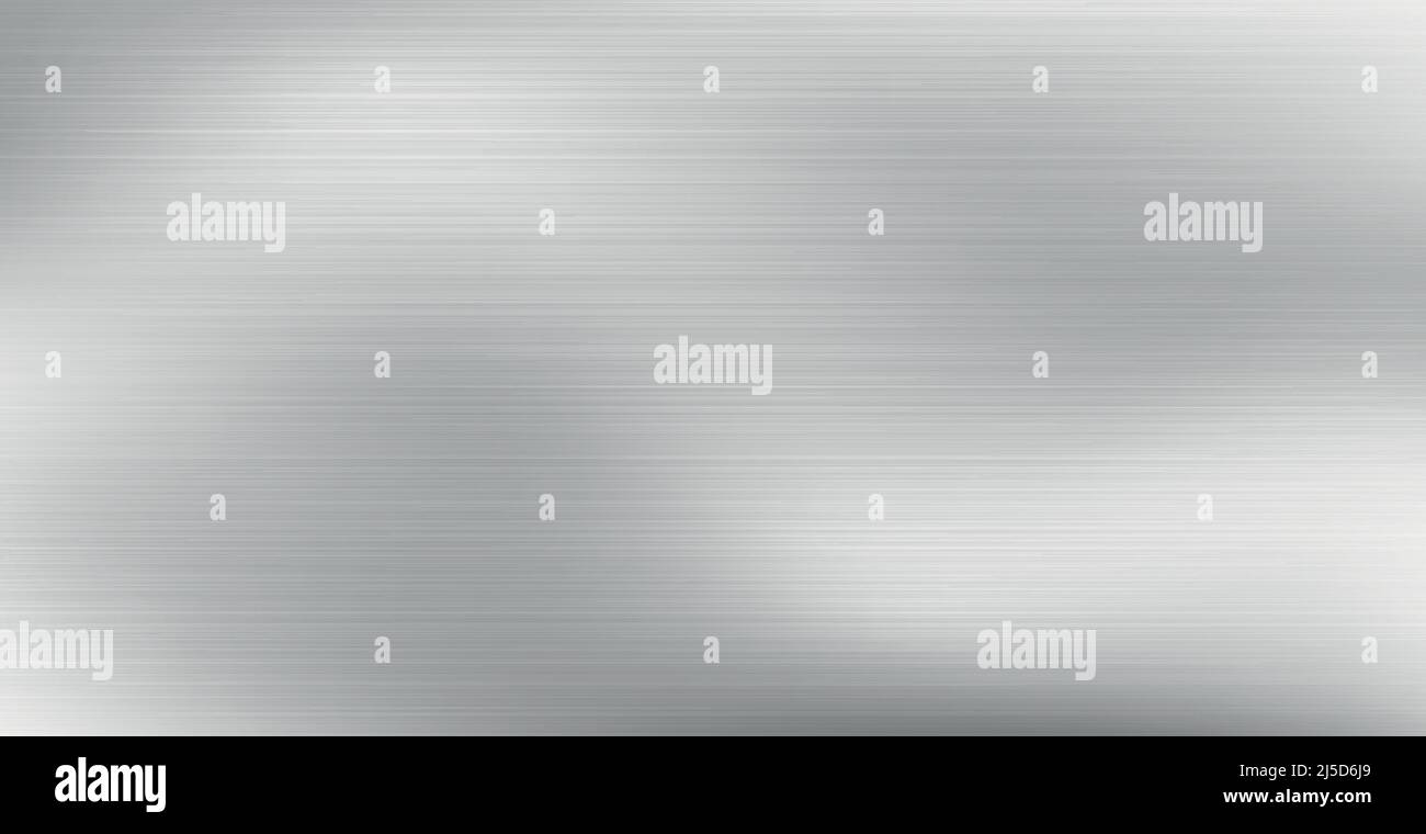 Stylish panoramic background silver steel metal texture - Vector ...