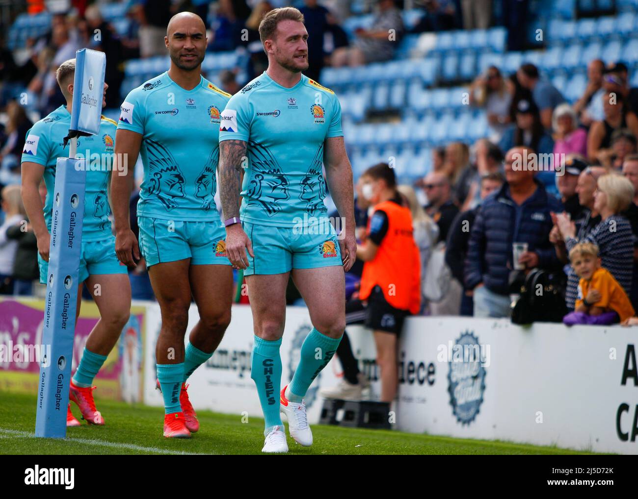 Exeter Chiefs versus Munster Stock Photo - Alamy