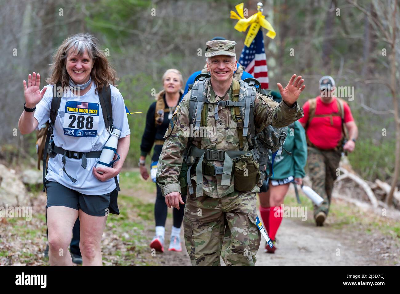 Tough Ruck marathon, event with military, first responders and ...