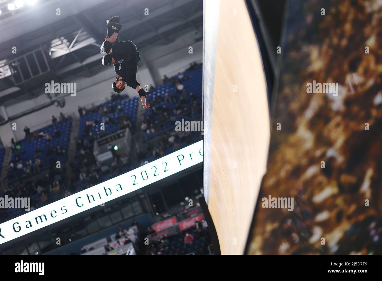 ZOZO Marine Stadium, Chiba, Japan. 22nd Apr, 2022. Moto Shibata (JPN ...
