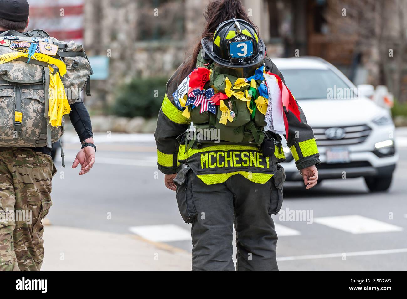 Boston fire department firefighter hi-res stock photography and images ...