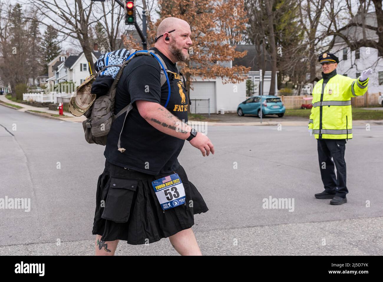 Tough Ruck marathon, event with military, first responders and ...