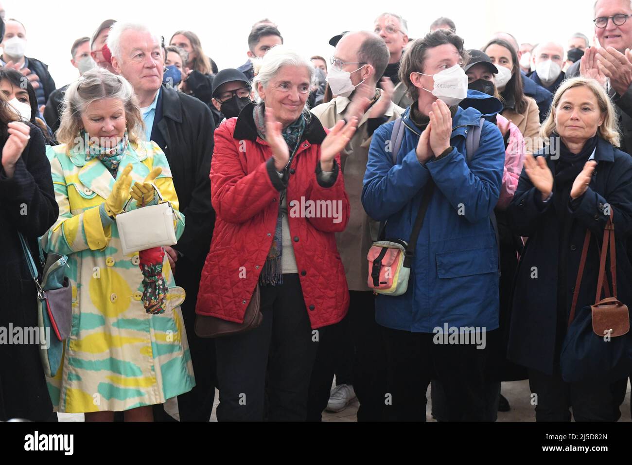 Venice, Italy. 22nd Apr, 2022. Isabel Pfeiffer-Poensgen, Minister for ...