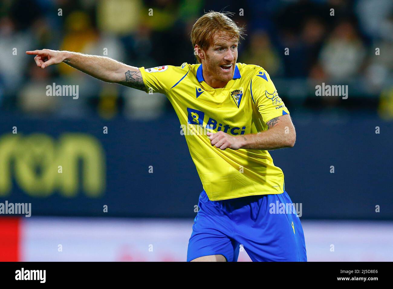 Alex Fernandez of Cadiz CF during the La Liga match between Cadiz CF ...