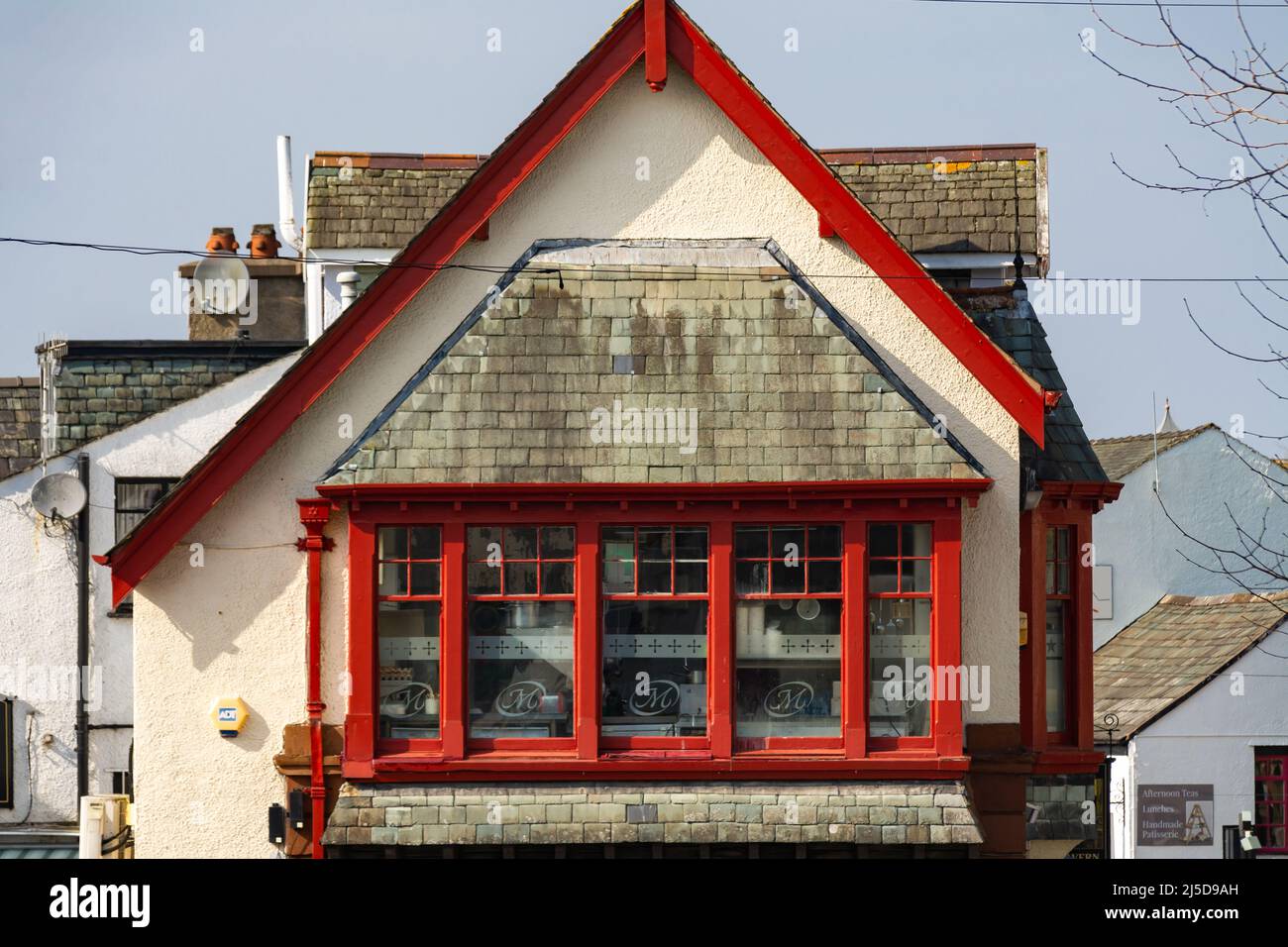 Keswick, England - United Kingdom - March 21st, 2022: Exterior of old ...