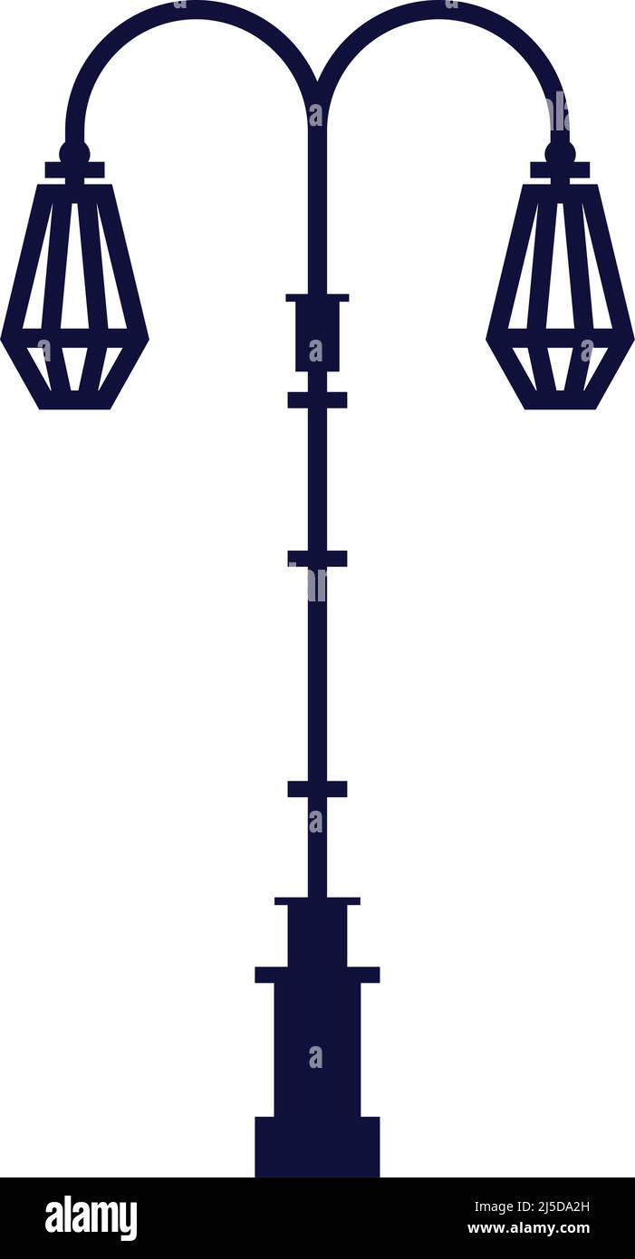 Rustic street lamp Stock Vector Images - Alamy