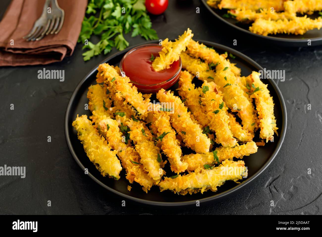 Zucchini sticks hi-res stock photography and images - Alamy