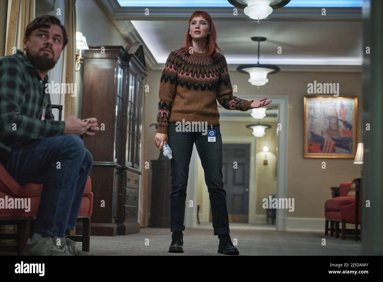 Don't Look Up Year : 2021 USA Director : Adam McKay Leonardo DiCaprio ...